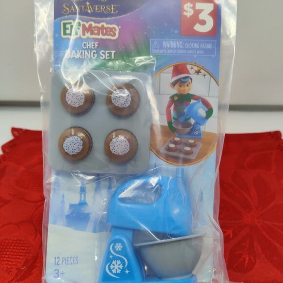 Elf Mate | Holiday | Elf Mate Chef Baking Set Compatible With Elf On ...